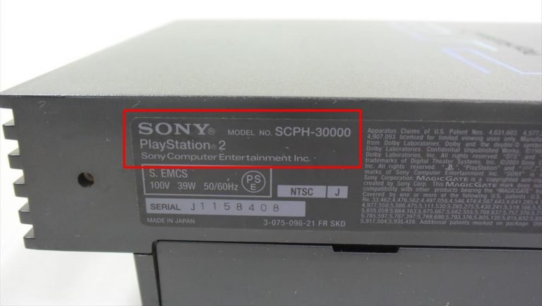 PS2/PS2 Slim Model Identification – VTSTech